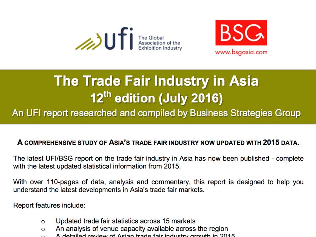The Trade Fair Industry in Asia – 12th Edition (2016) - The Iceberg