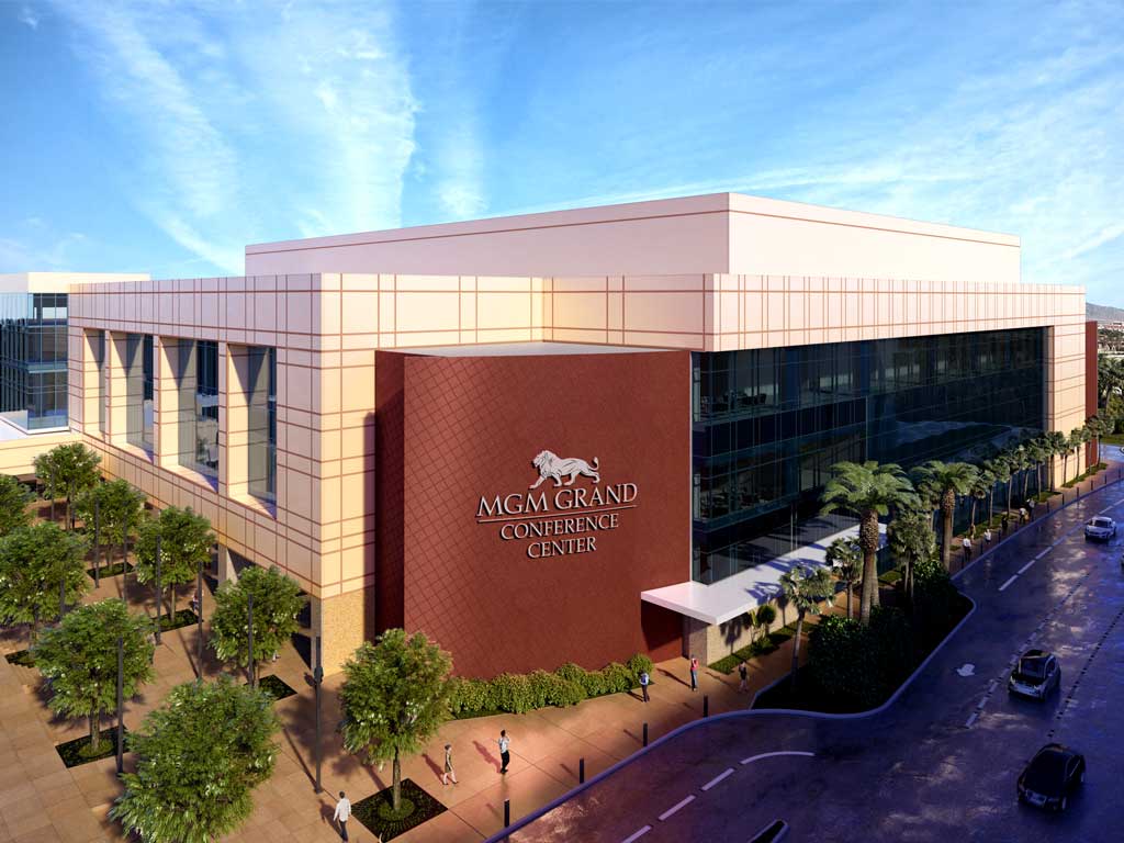 MGM Grand Conference Center Tops Out - The Iceberg