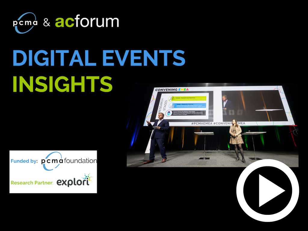 Digital Events Insights (PCMA and AC Forum) - The Iceberg