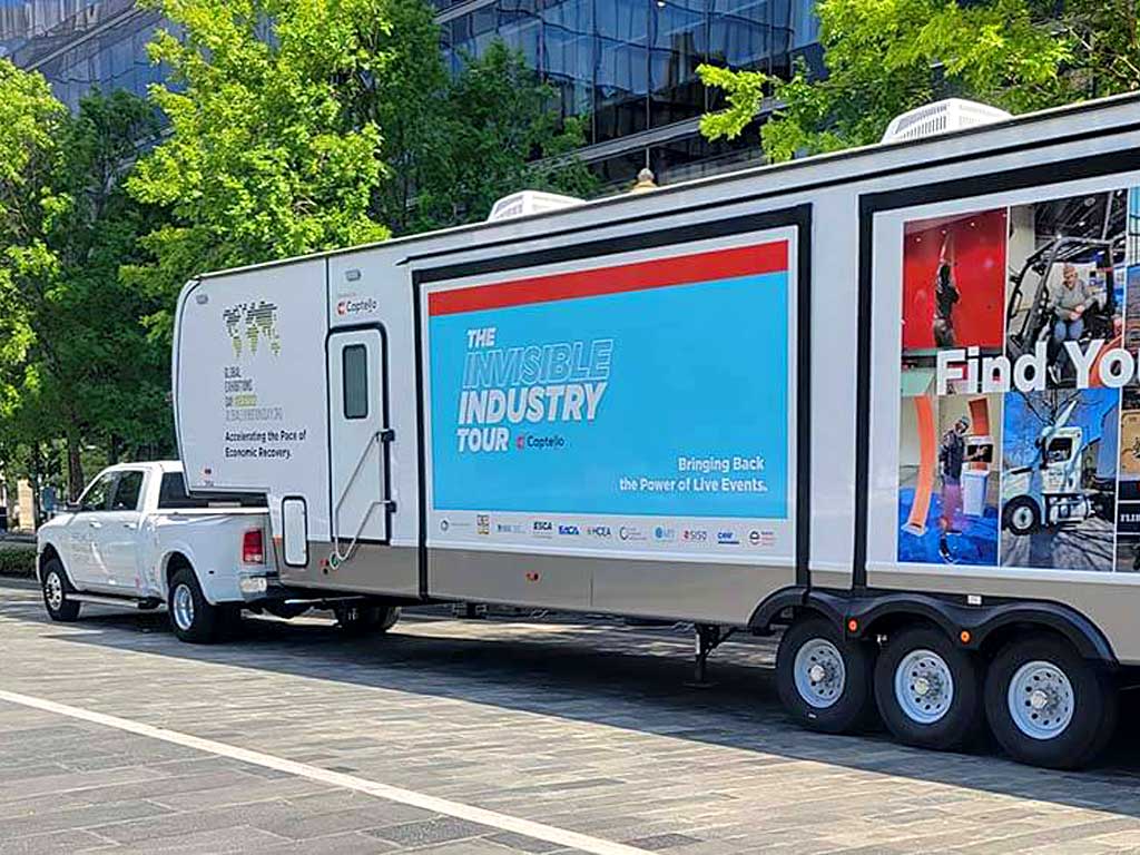 The Invisible Industry Gets 49 Foot Trailer Advocacy Roadshow The Iceberg