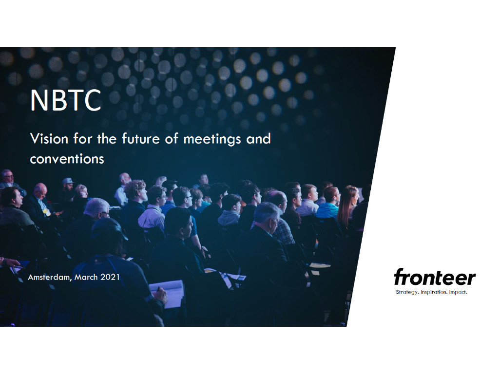 NBTC Vision for the Future of Meetings and Conventions - The Iceberg