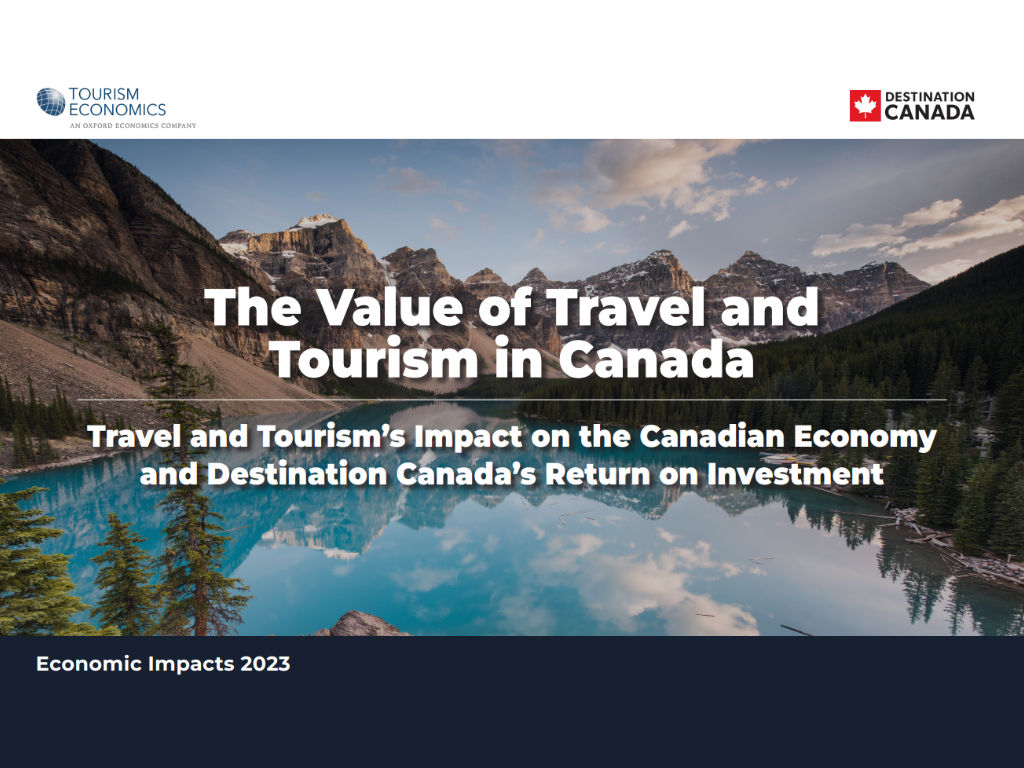 The Value of Travel and Tourism in Canada - The Iceberg