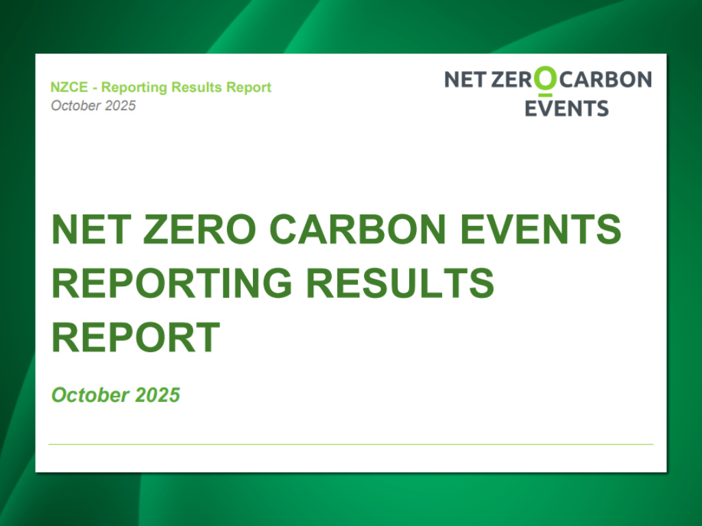 Net Zero Carbon Events First Reporting Cycle Results - The Iceberg